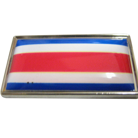 Kiola Designs | Other | Thin Bordered Costa Rica Flag Magnet | Poshmark